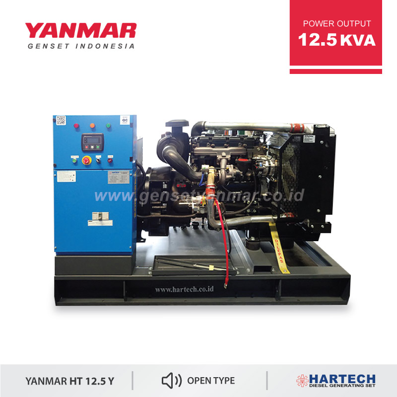 Yanmar 12.5 KVA Open (HT 12.5 Y) - GENSET YANMAR INDONESIA